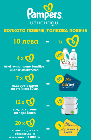 P&G Online Promos Bulgaria